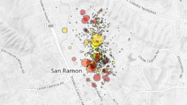 Small earthquake swarm, largest M4.0, rattles San Ramon area | Prism News